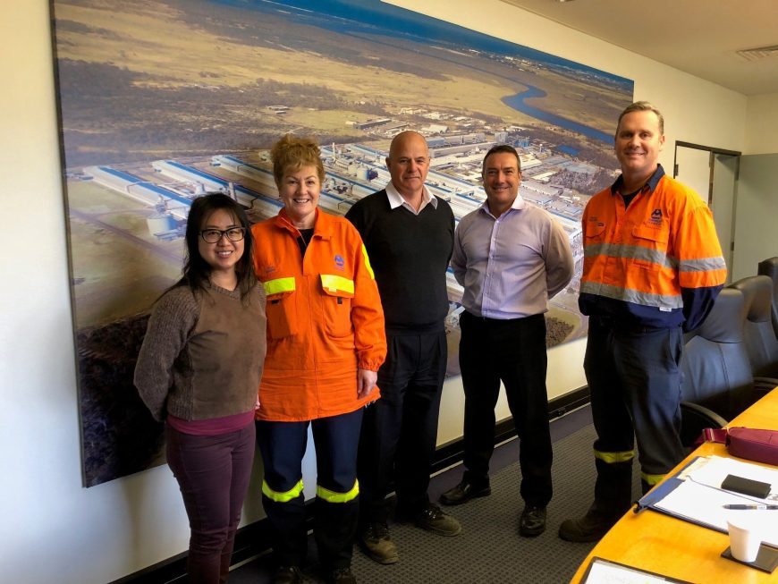 Safeworks NSW Visit Tomago: Tomago Aluminium
