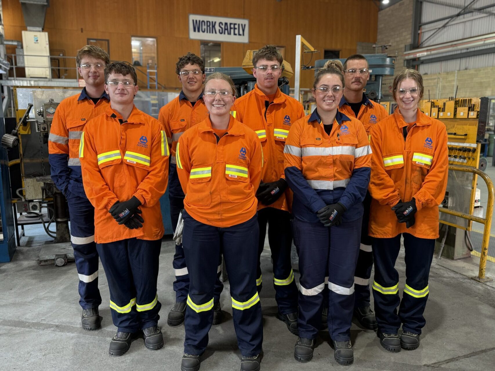 Welcome to our 2025 Apprentices : Tomago Aluminium